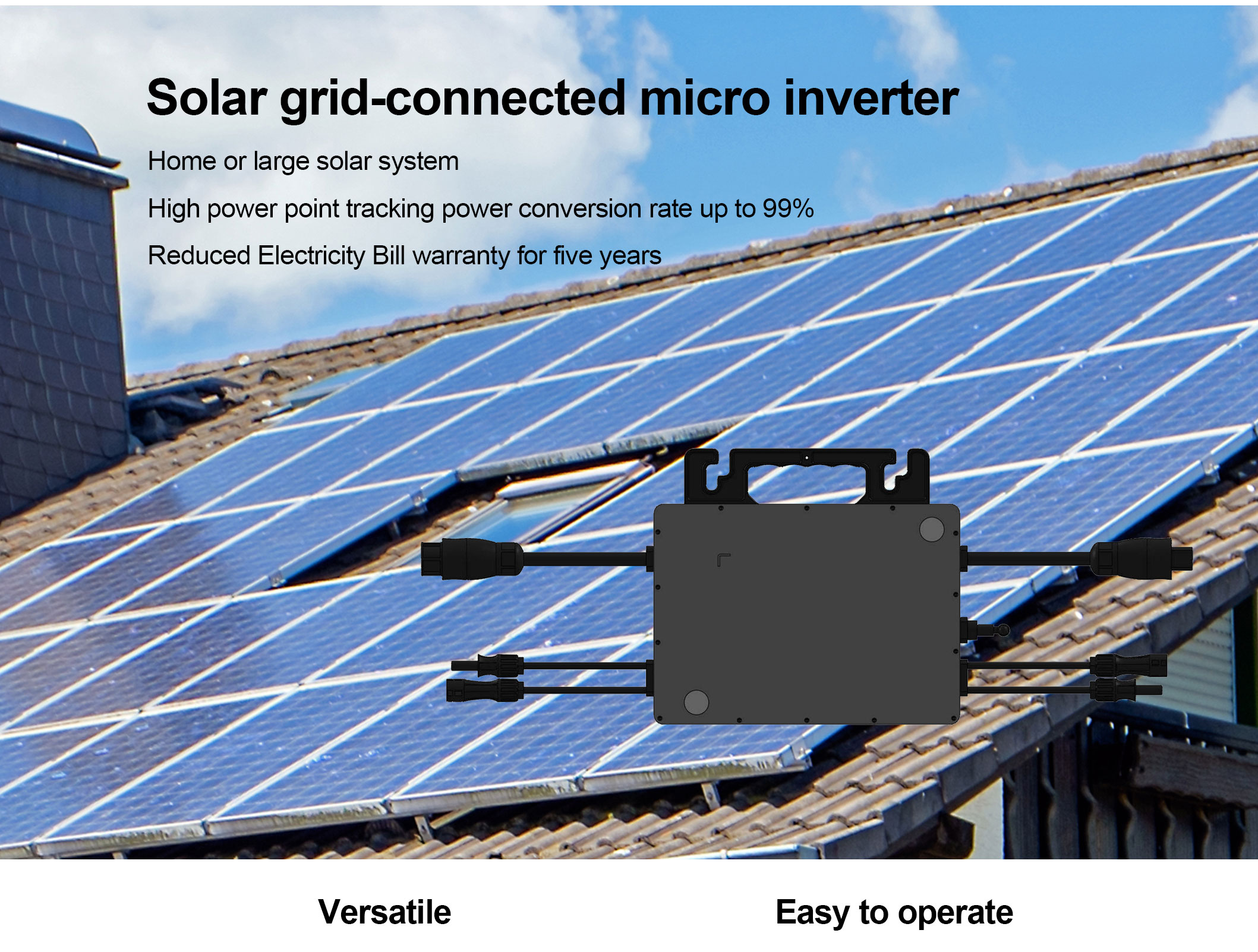 Micro inverter 800W-OMMO Portable power station